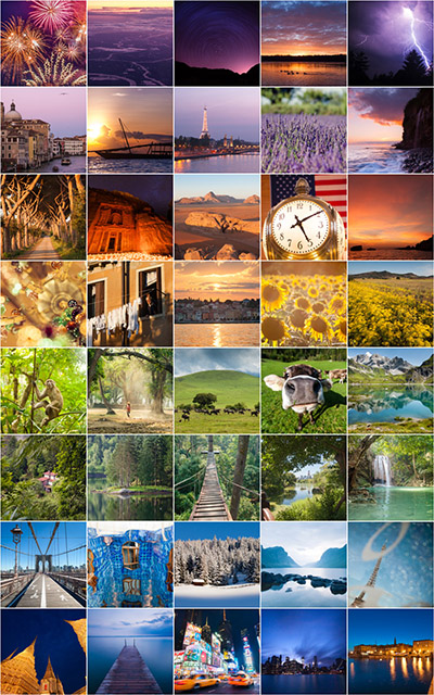 Rainbow Collage - EasyCollage