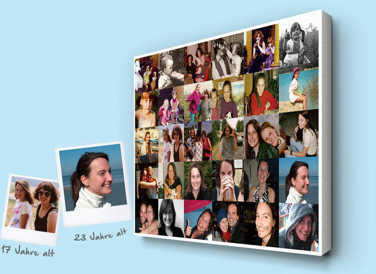 Life overview photo collage - EasyCollage